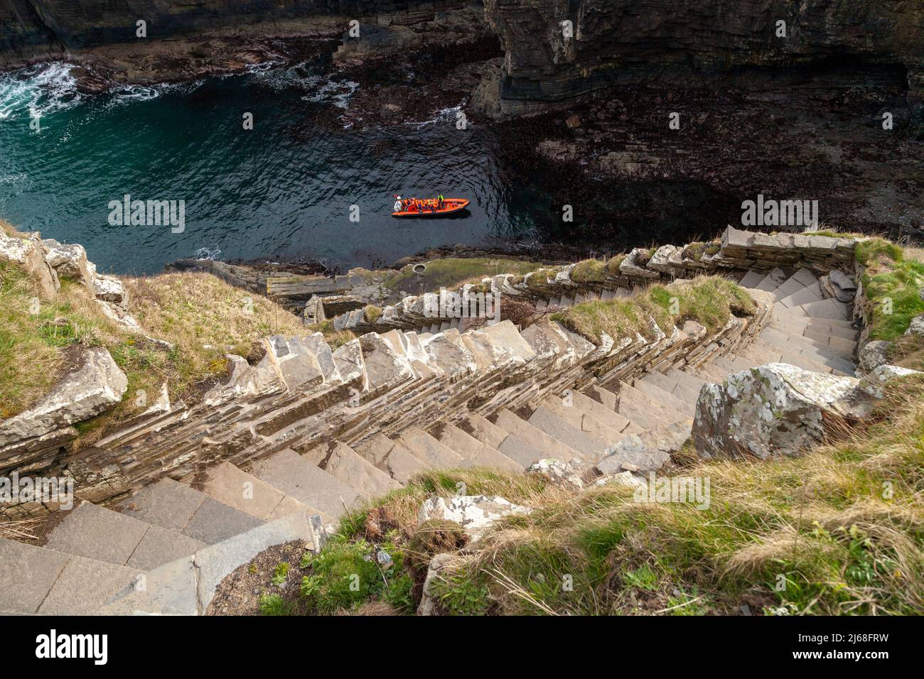 Scotland whaligoe steps hi-res stock photography and images - Alamy