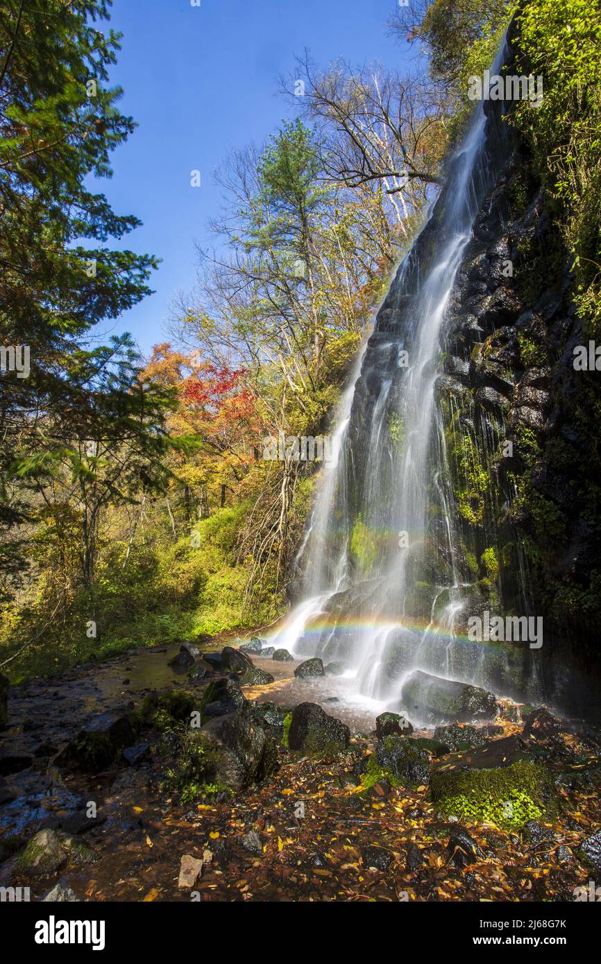 Changbai mountain waterfall hi-res stock photography and images - Alamy