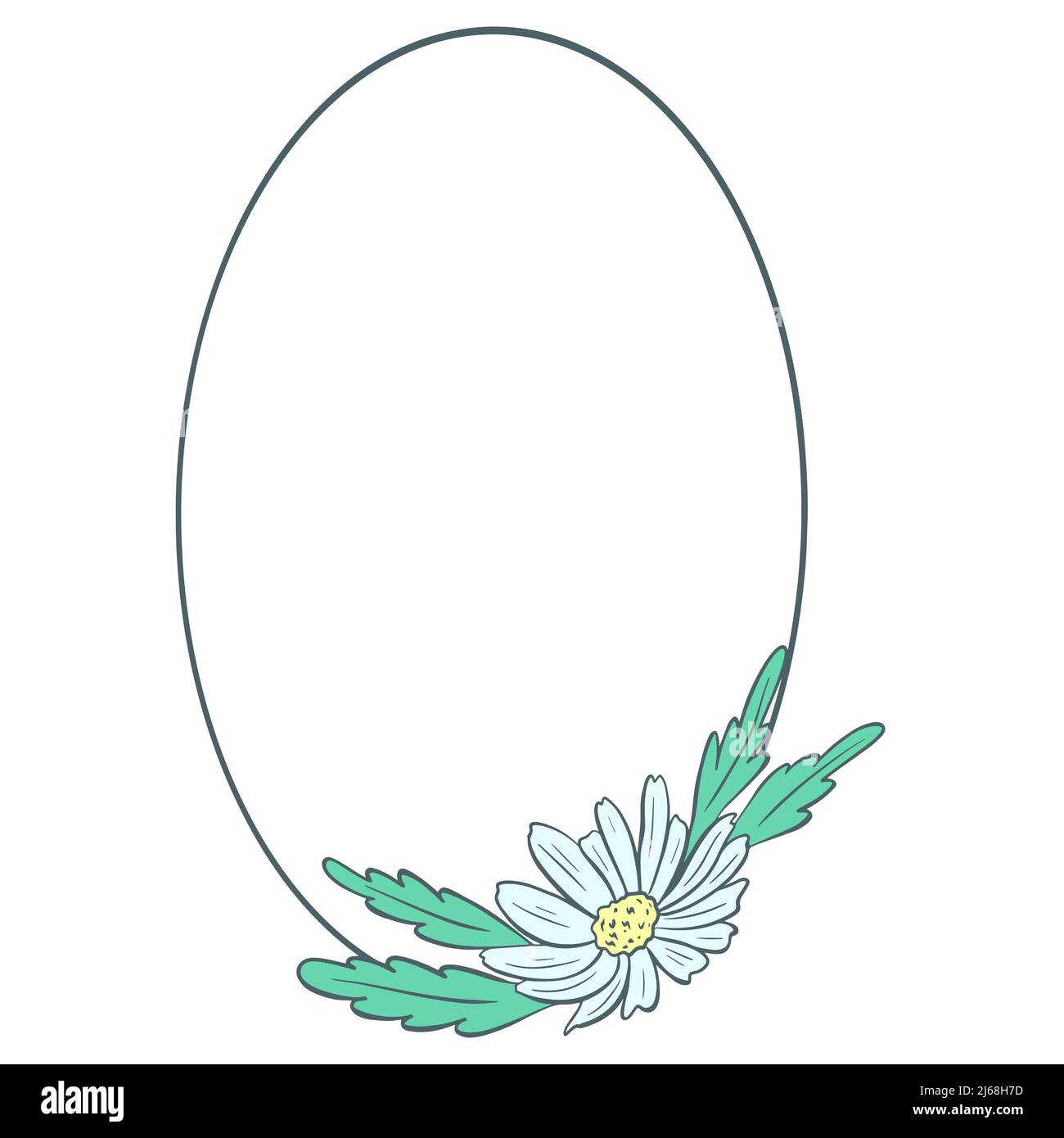 Simple Oval Frame