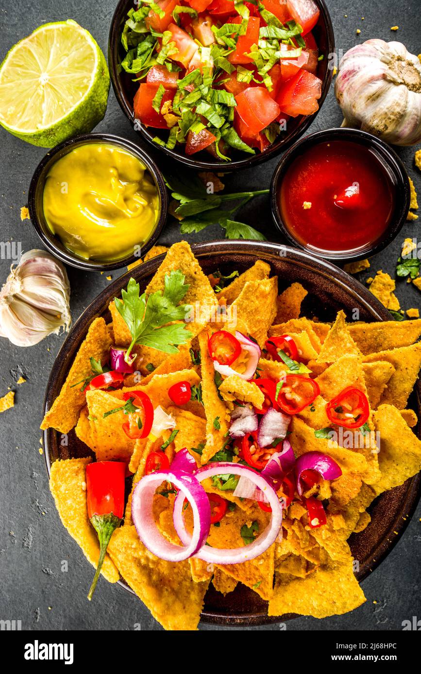 Traditional Mexican Nachos