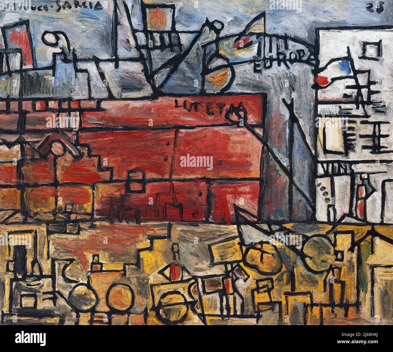 Joaquin torres garcia artwork hi-res stock photography and images - Alamy