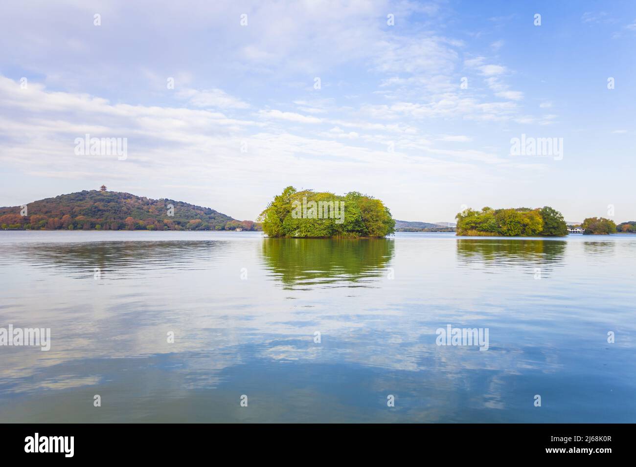 The taihu lake scenery Stock Photo - Alamy