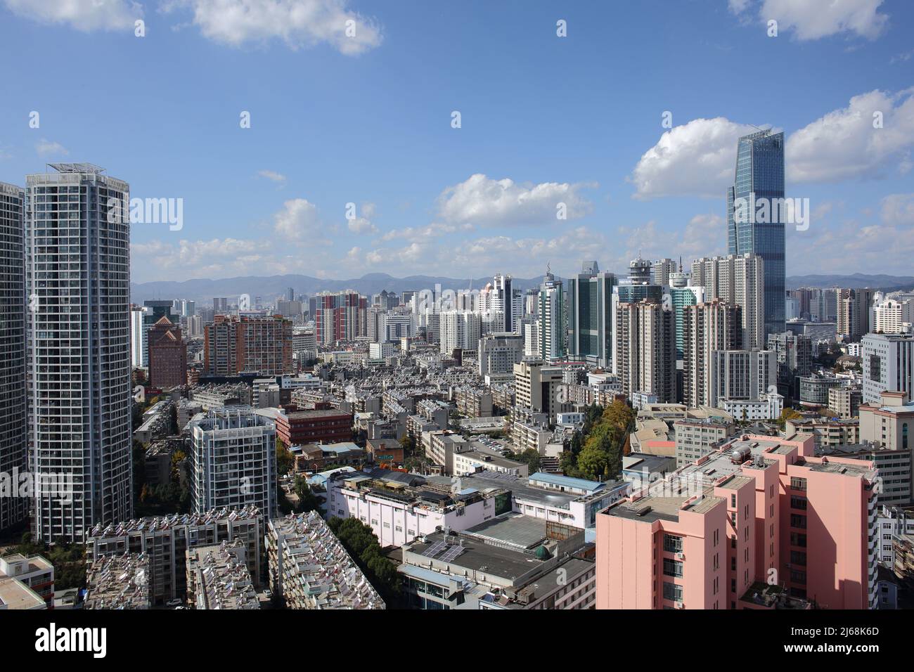 Taking kunming city at noon Stock Photo - Alamy