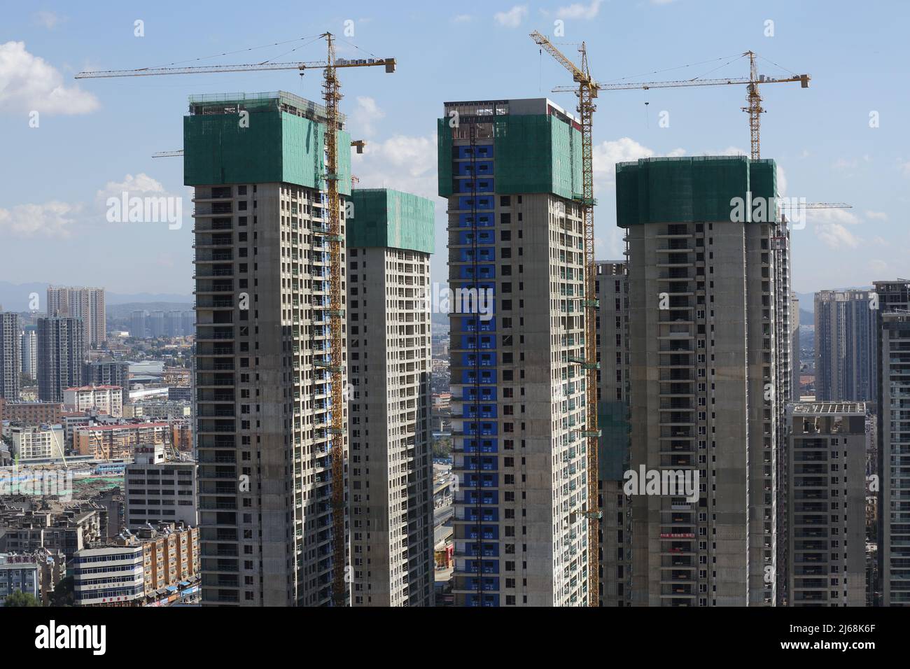 Taking kunming city at noon Stock Photo - Alamy