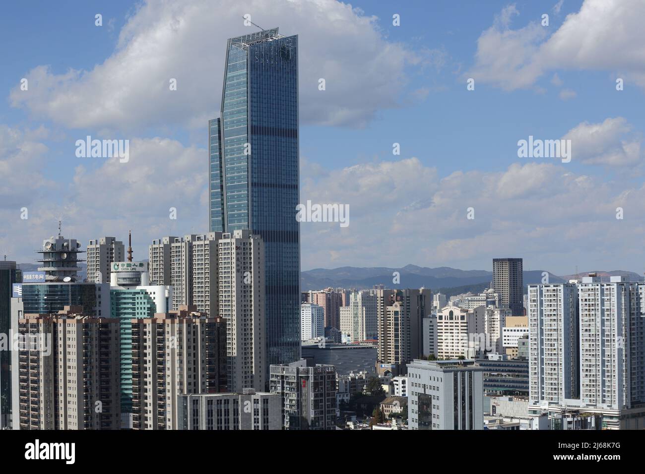Taking kunming city at noon Stock Photo - Alamy