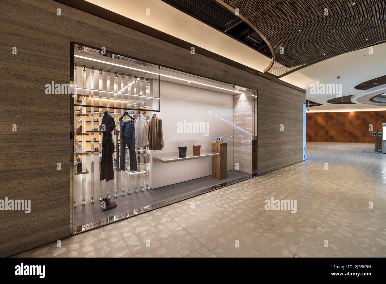 Shanghai clothing store product display Stock Photo - Alamy