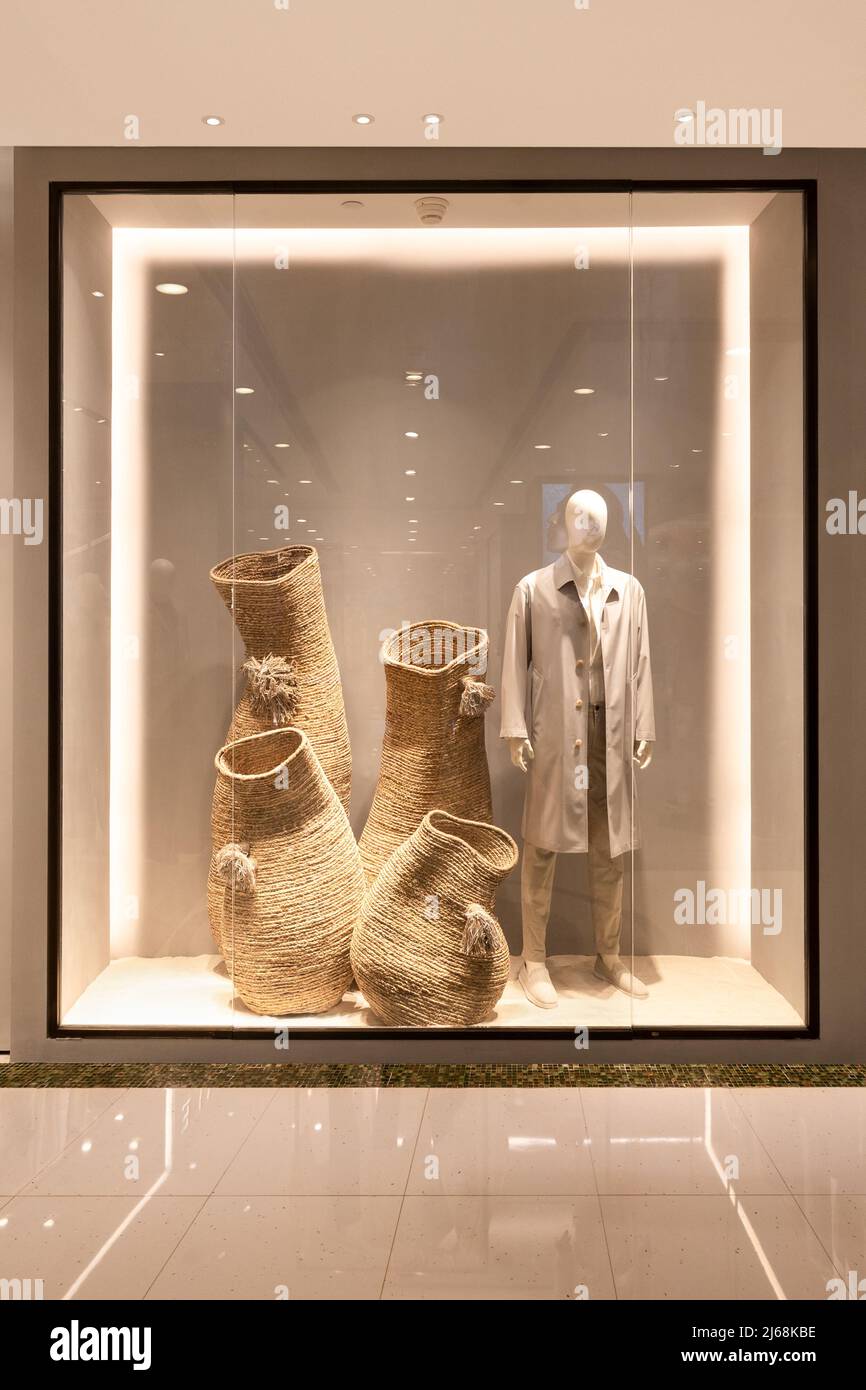 Shanghai fashion exhibition window Stock Photo - Alamy