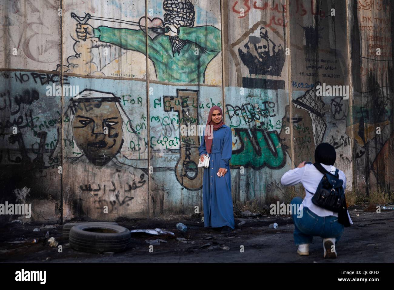 Ramallah, Palestinie. 29th Apr, 2022. 29 April 2022, Palestinian ...