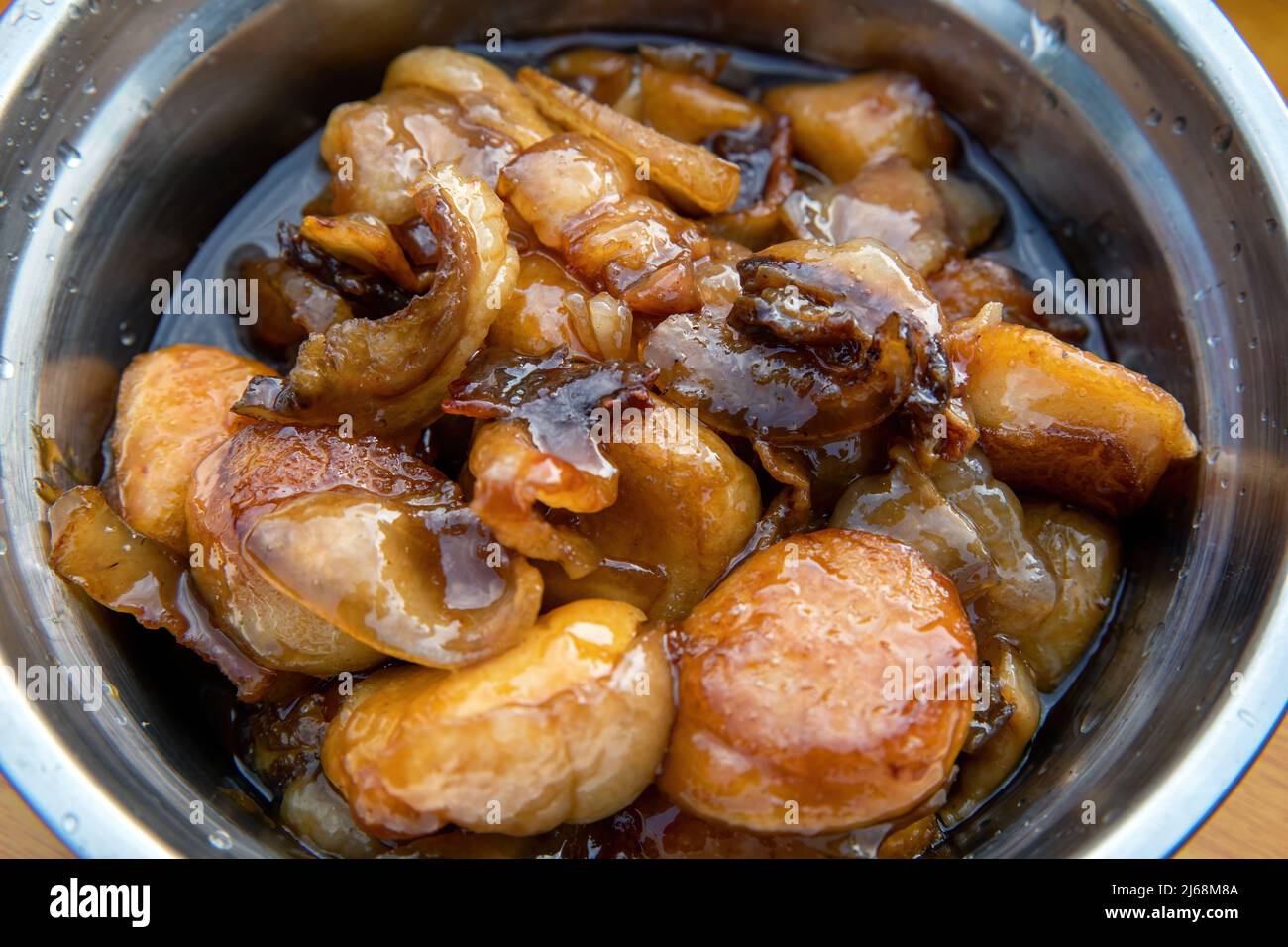 Chongqing rural farmers life - sugar meat Stock Photo - Alamy