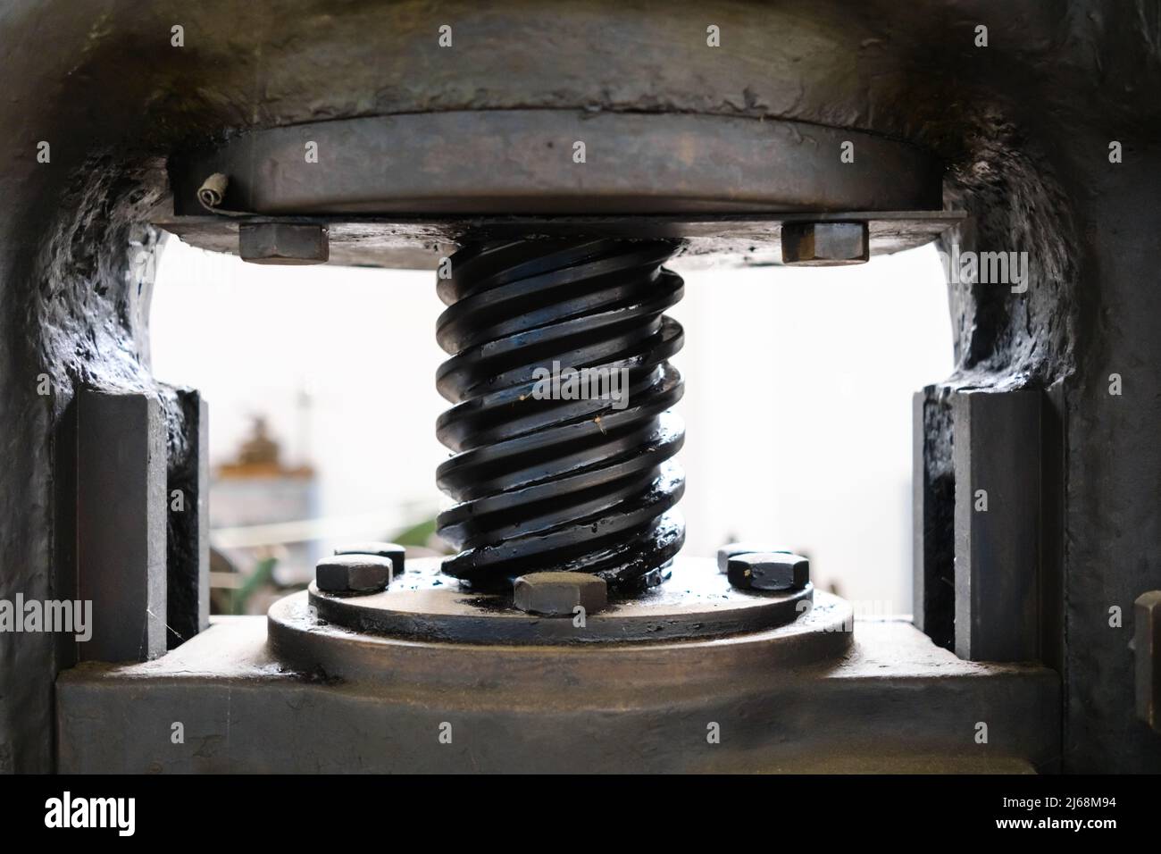 Spindle press hi-res stock photography and images - Alamy