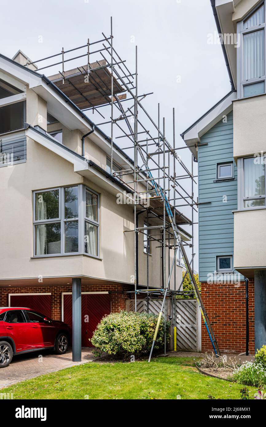 Storm eunice damage house hi-res stock photography and images - Alamy