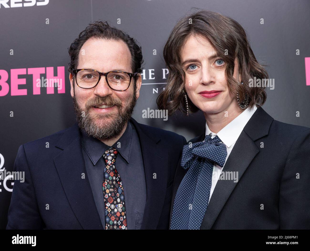 New York, USA. 28th Apr, 2022. Sam Gold and Amy Herzog attend the ...