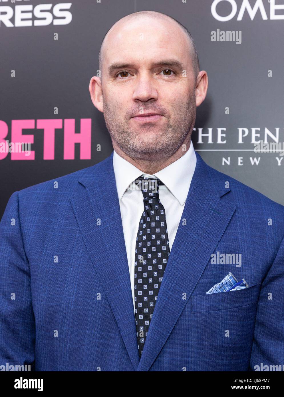 New York, USA. 28th Apr, 2022. Actor Danny Wolohan attends the "Macbeth ...