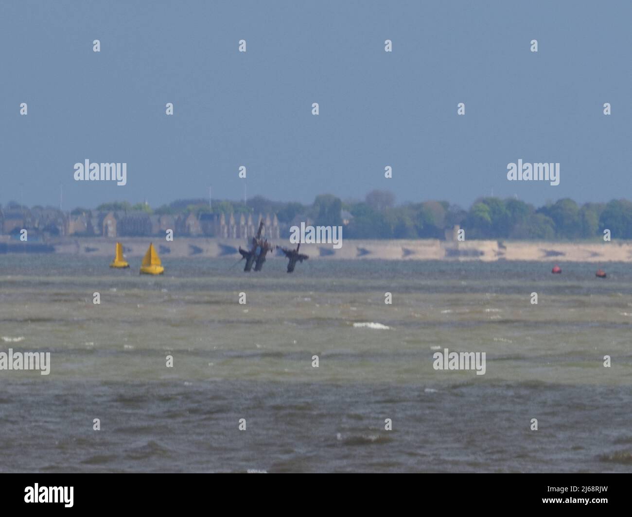 Sheerness, Kent, UK. 29th Apr, 2022. Two 'Flat Earth' messages seen ...