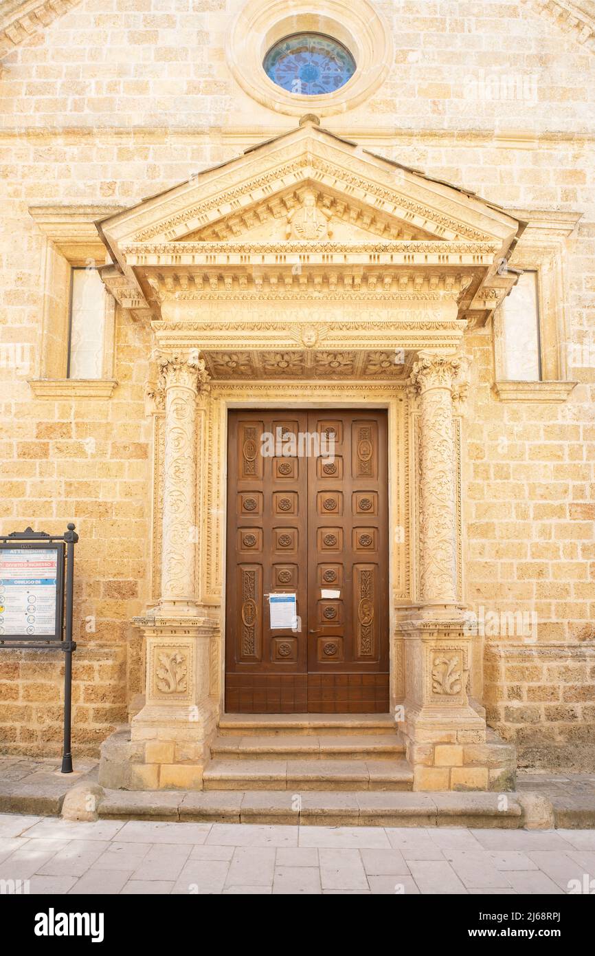 Doorway to Church of St. John, the Almoner (S. Giovanni Almosiniere ...