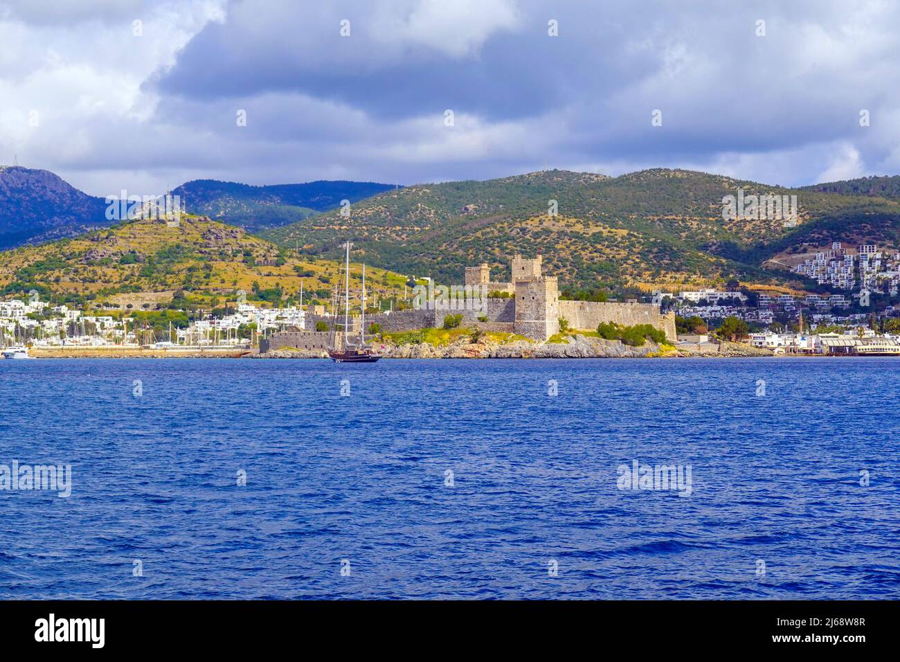 The popular tourist resort of Bodrum in Turkey Stock Photo - Alamy