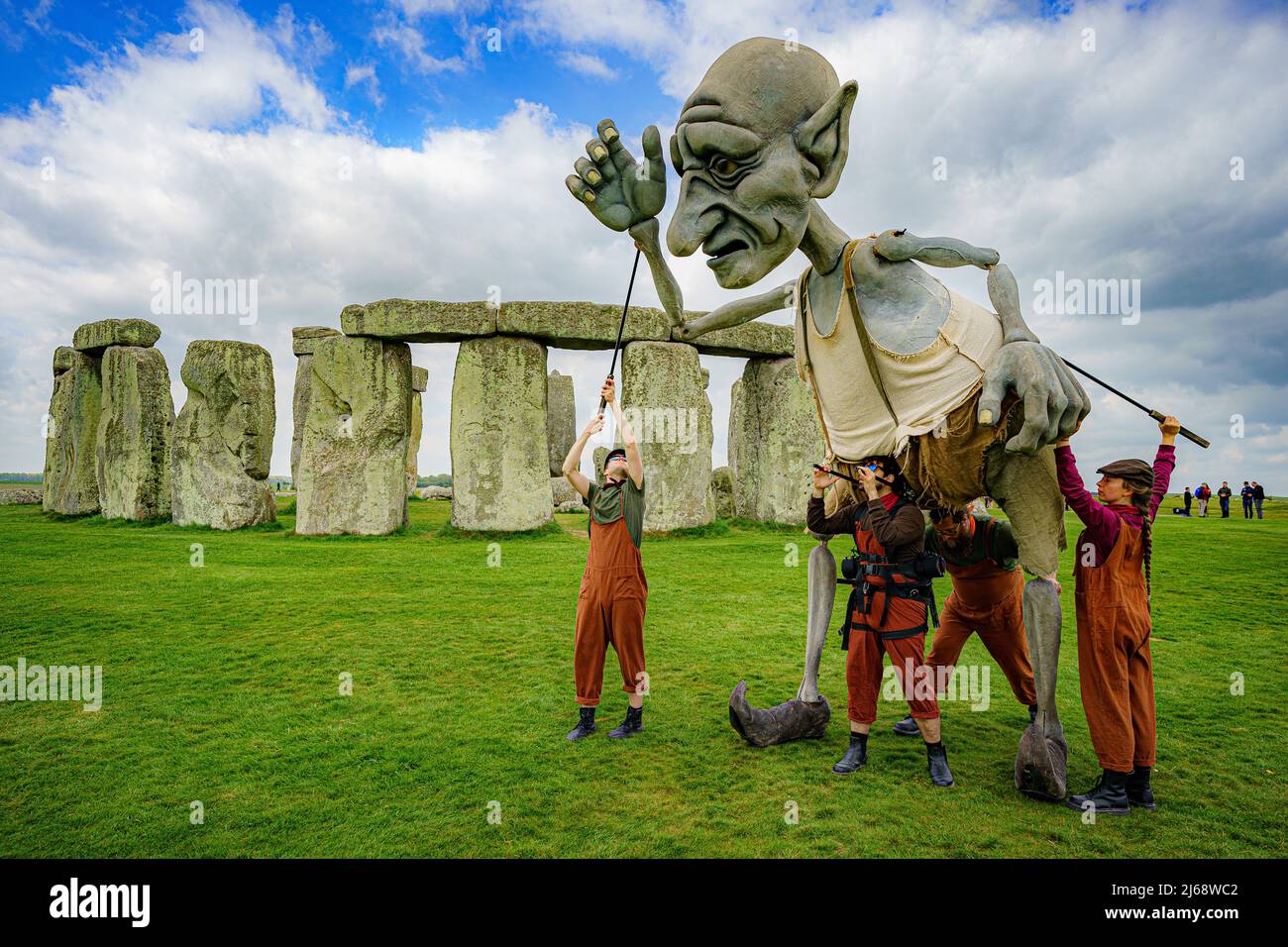 Giant puppet gnomus hi-res stock photography and images - Alamy