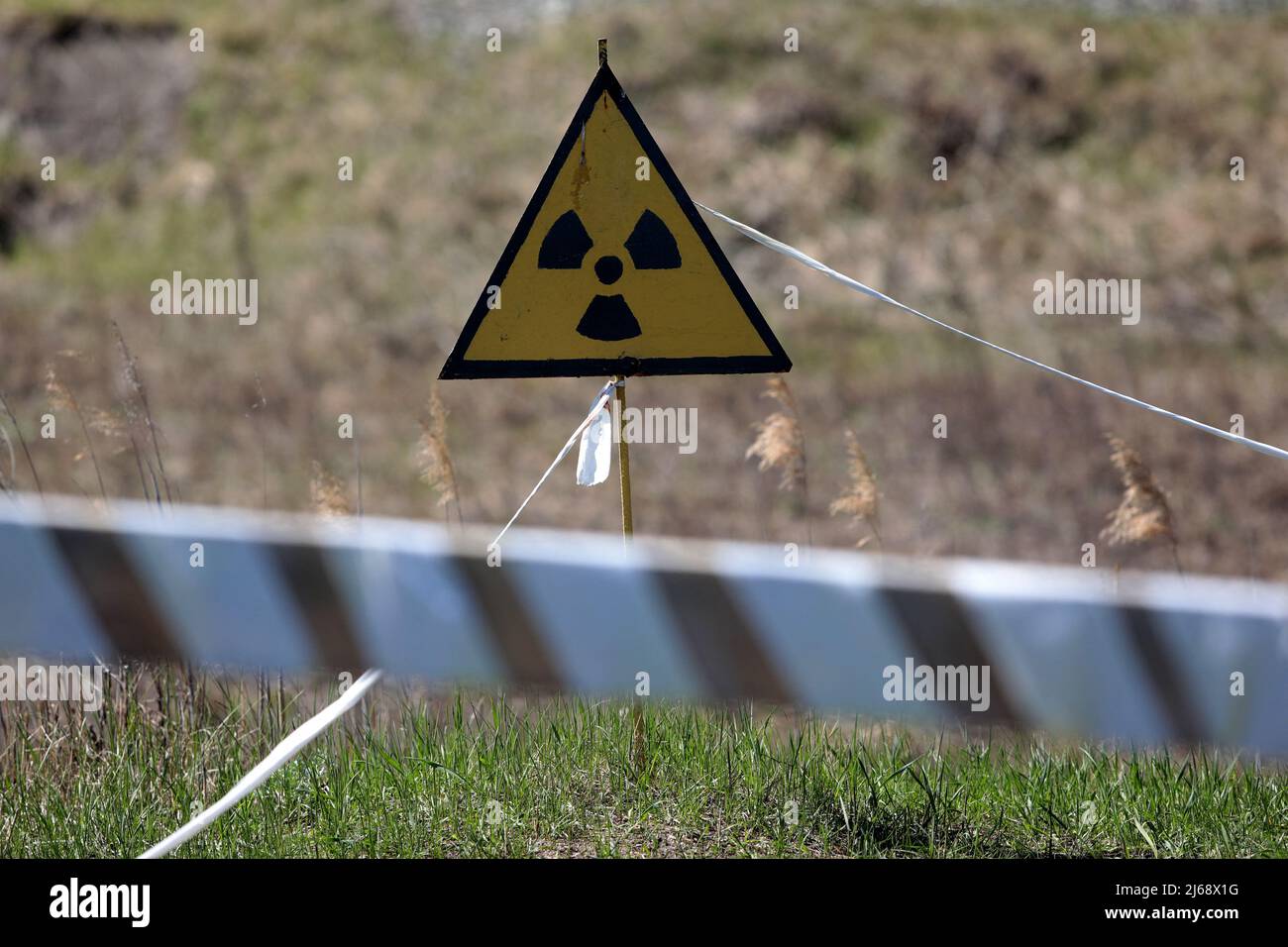 Chernobyl, Ukraine. 28th Apr, 2022. An international ionizing radiation ...