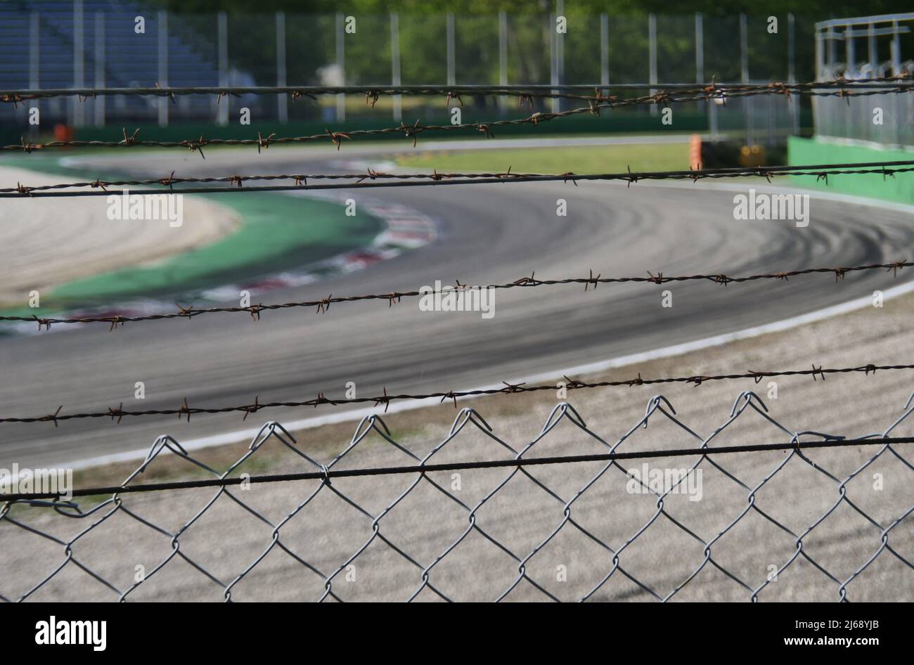 National autodrome Monza, Ascari variants. Track located near the city ...