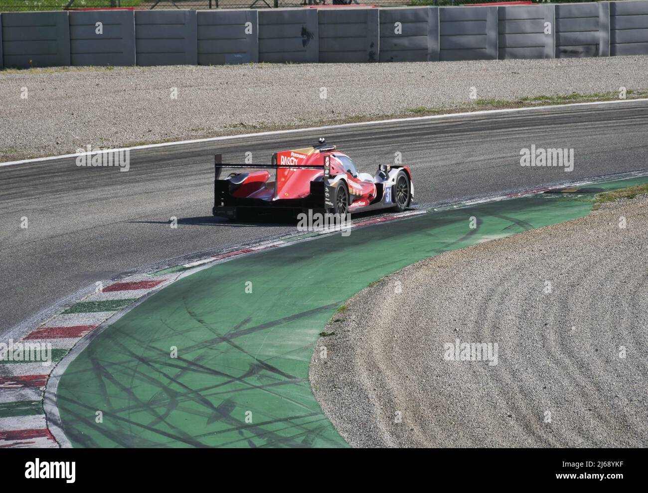 National autodrome Monza, Ascari variants. Track located near the city ...