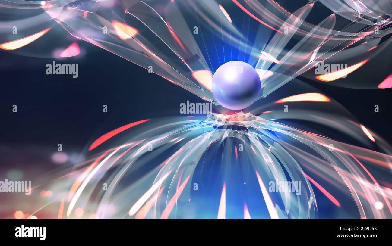 Pearl and abstract, full color, bright, fractal background. Digital ...