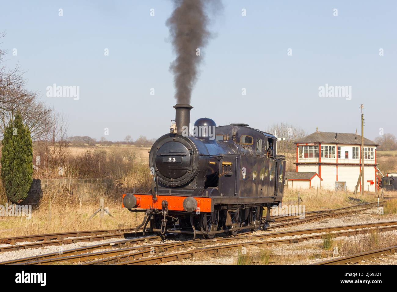 A visit to the Midland Railway, Butterley Stock Photo - Alamy