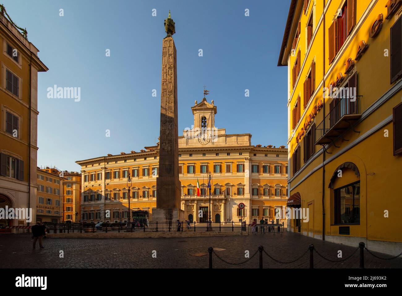 Obelisk montecitorio hi-res stock photography and images - Alamy