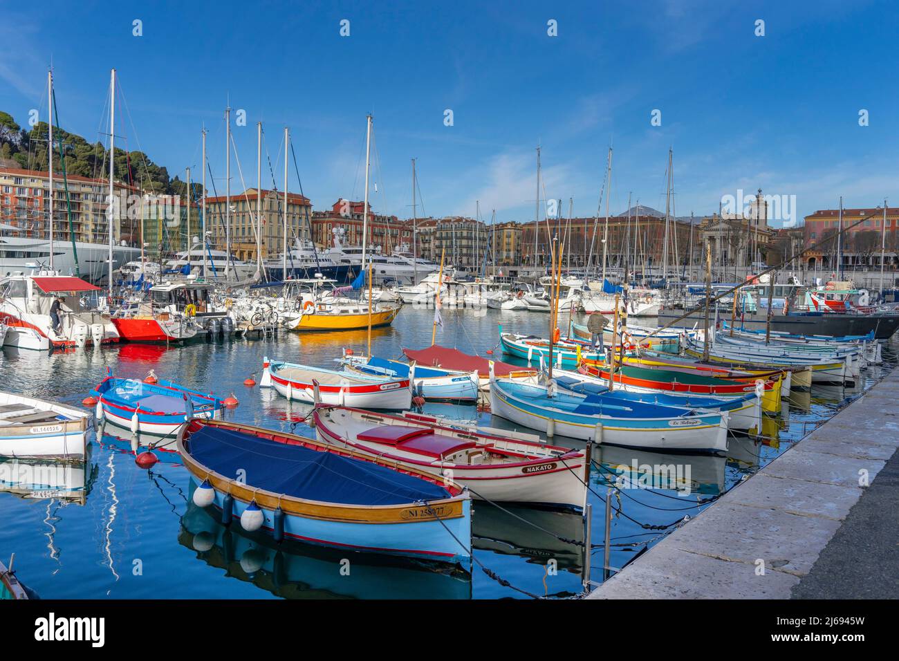 Port french riviera hi-res stock photography and images - Alamy