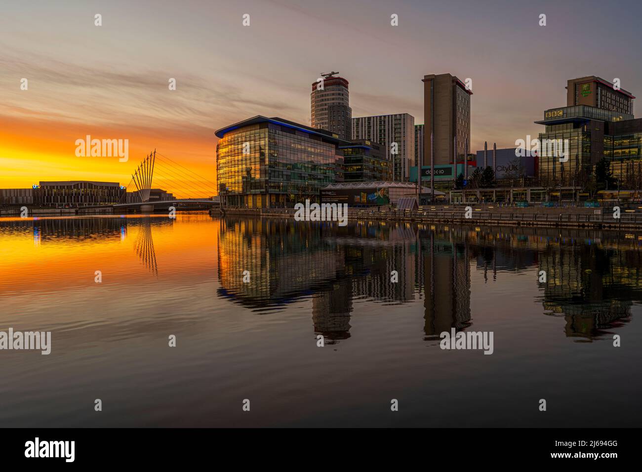 Manchester twilight hi-res stock photography and images - Alamy