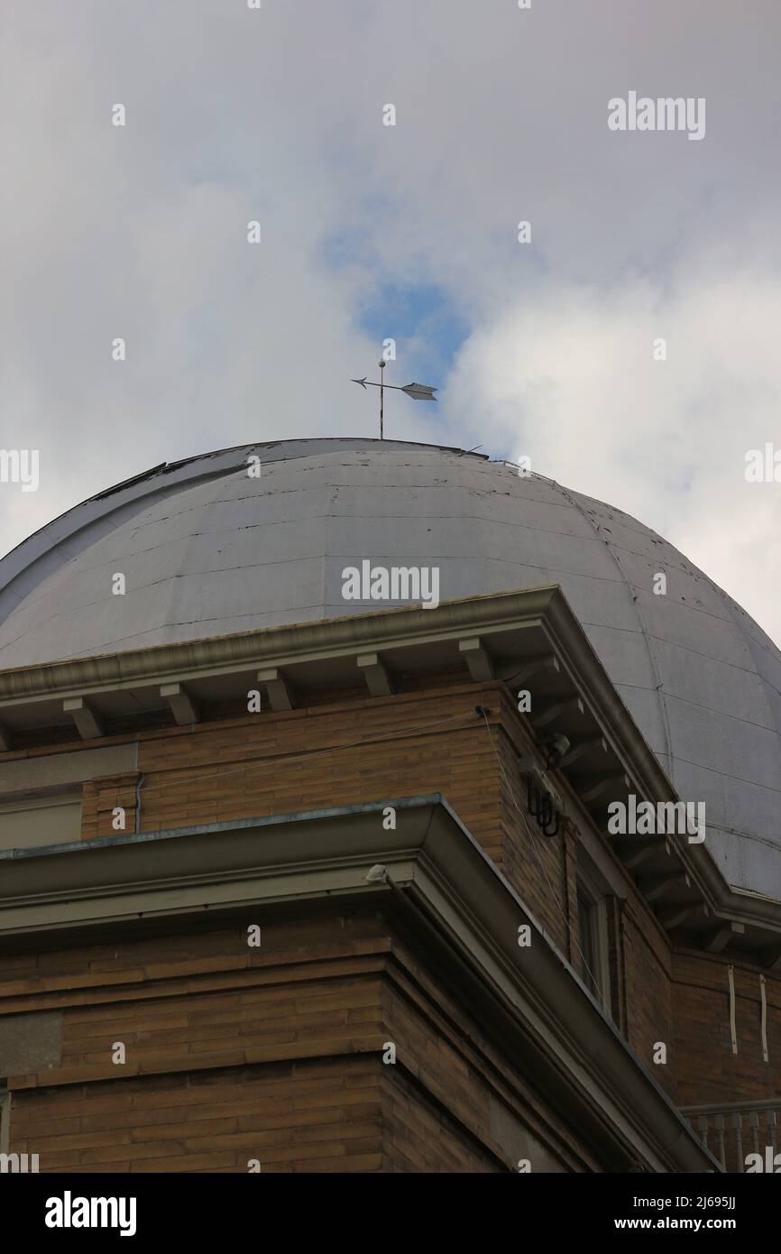 The space telescope sky observatory tower in Urbana, Illinois Stock ...