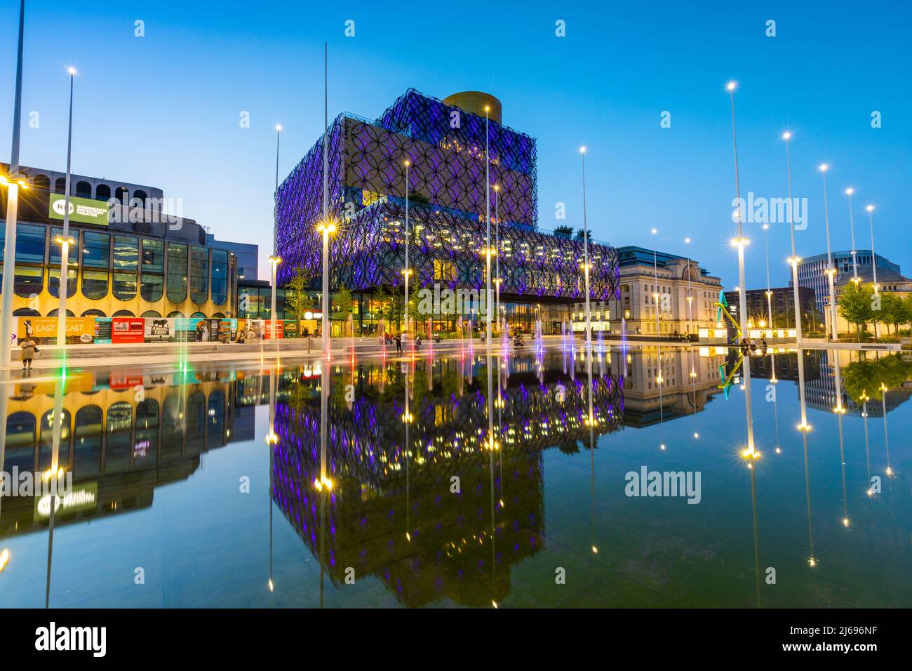 Library of Birmingham, Centenary Square, Birmingham, England, United ...