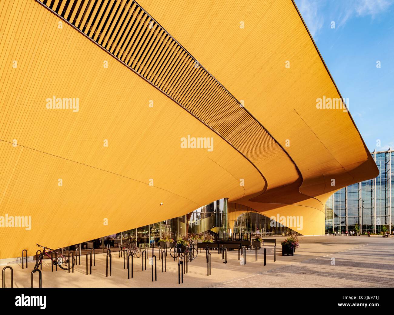 Central Library Oodi, Helsinki, Uusimaa County, Finland Stock Photo - Alamy