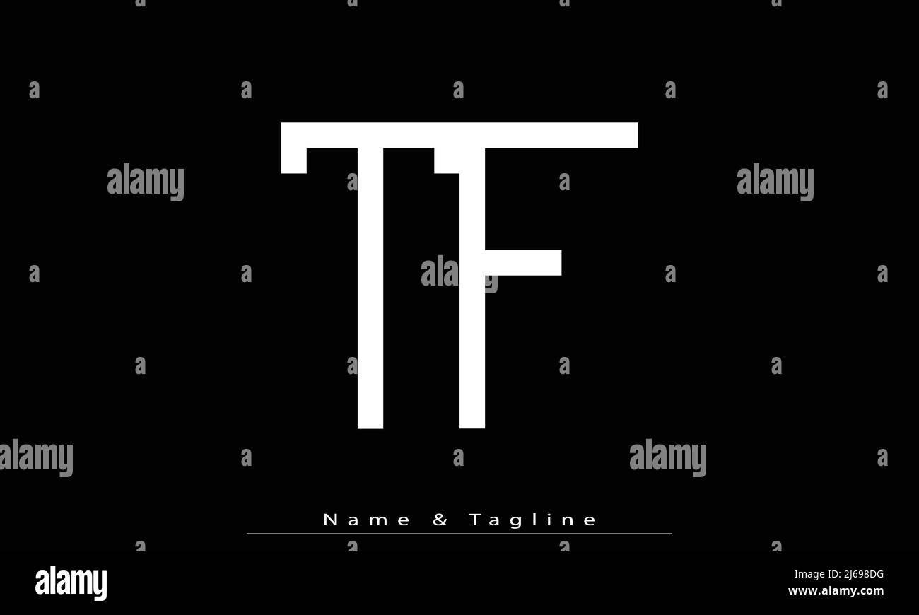 Letter tf logo hi-res stock photography and images - Alamy