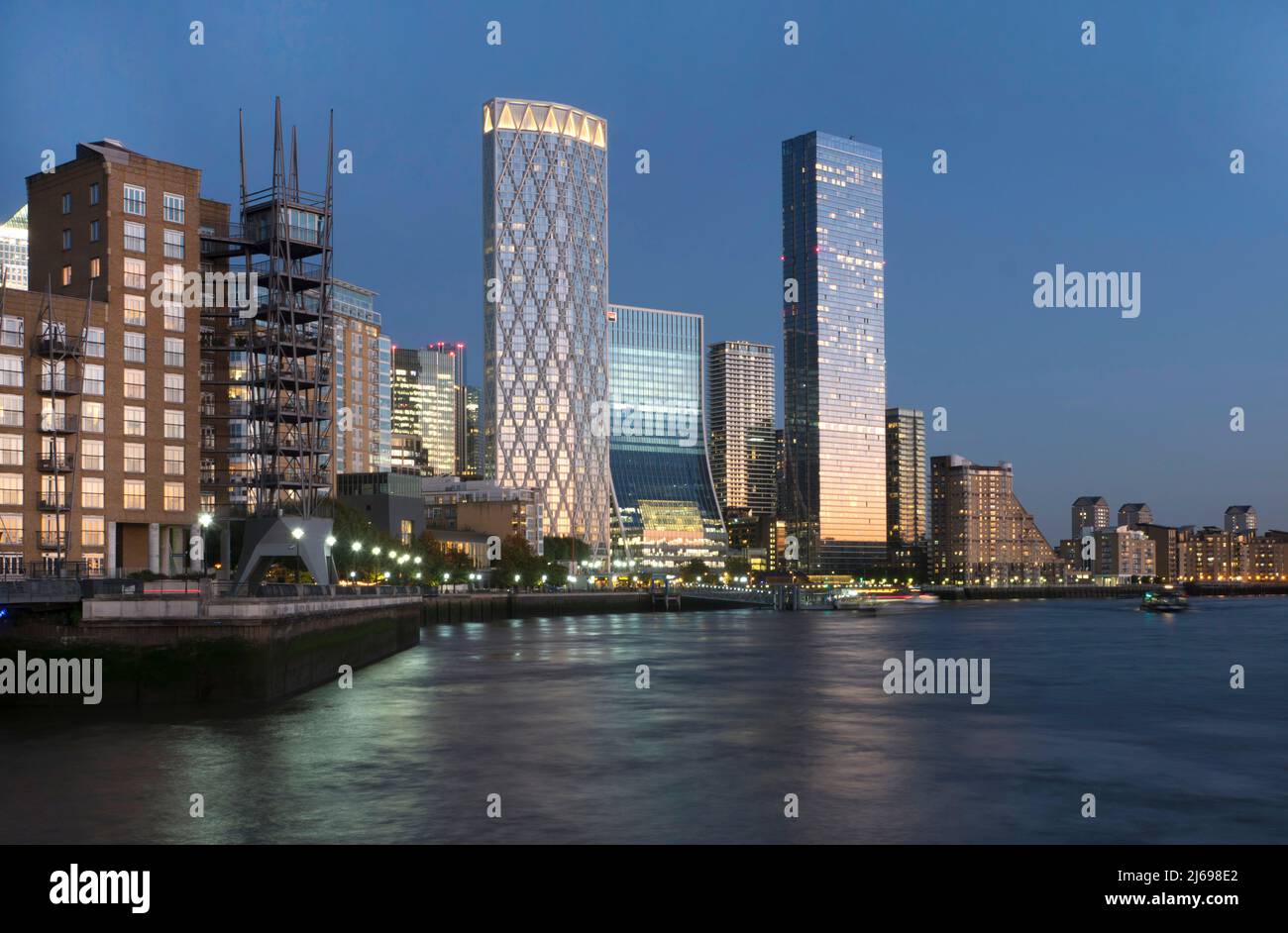 Westferry Circus, Canary Wharf, Docklands, London, England, United ...