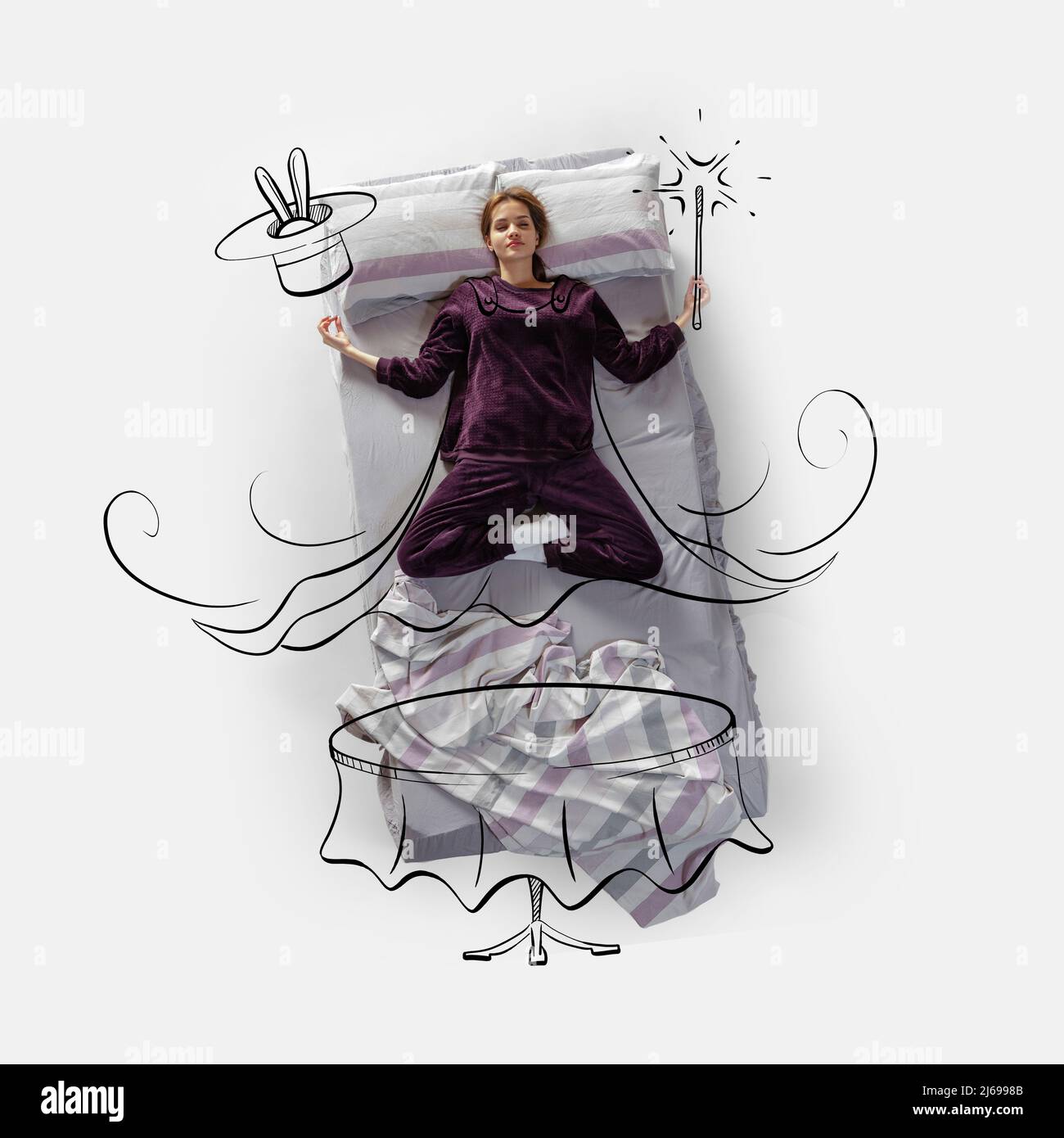 Night vision bed sleeping hi-res stock photography and images - Alamy