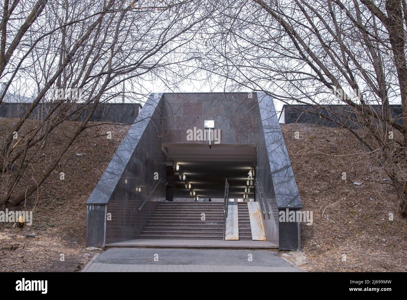 Urban pedestrian subway under road hi-res stock photography and images ...