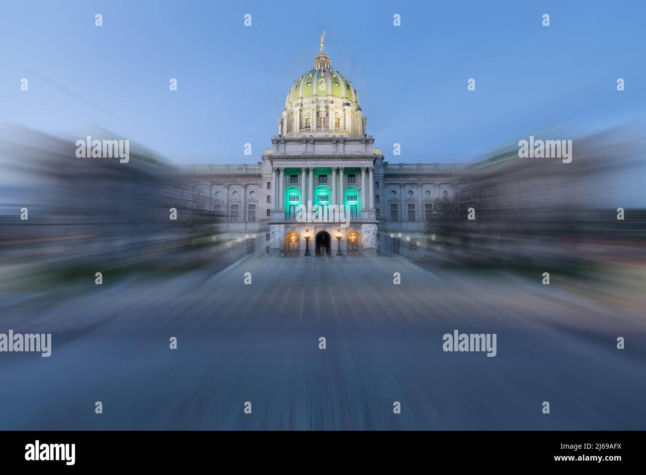 Pennsylvania State Capitol Building Stock Photo - Alamy