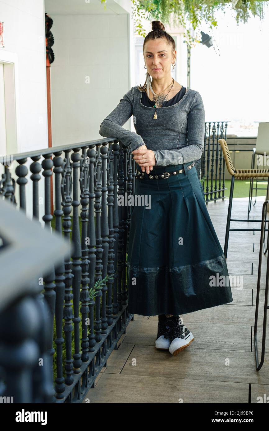 Madrid, Spain. 29th Apr, 2022. Spanish singer María del Mar Rodriguez ...