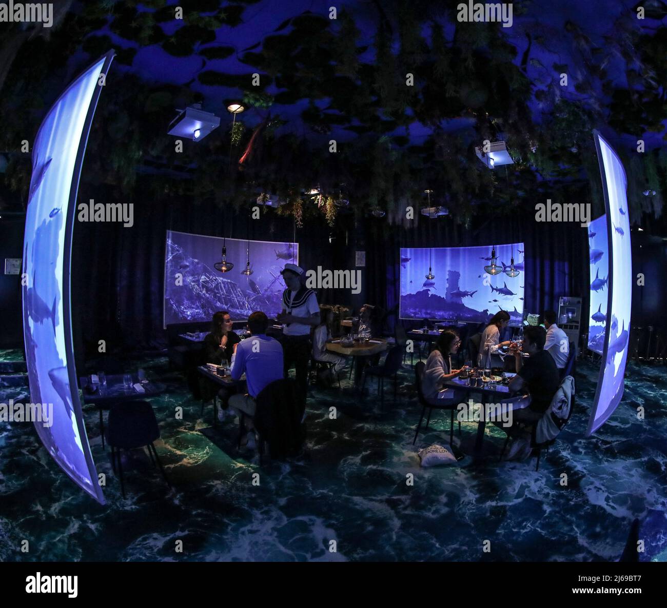 EPHEMERA THE FIRST IMMERSIVE RESTAURANT IN PARIS Stock Photo - Alamy