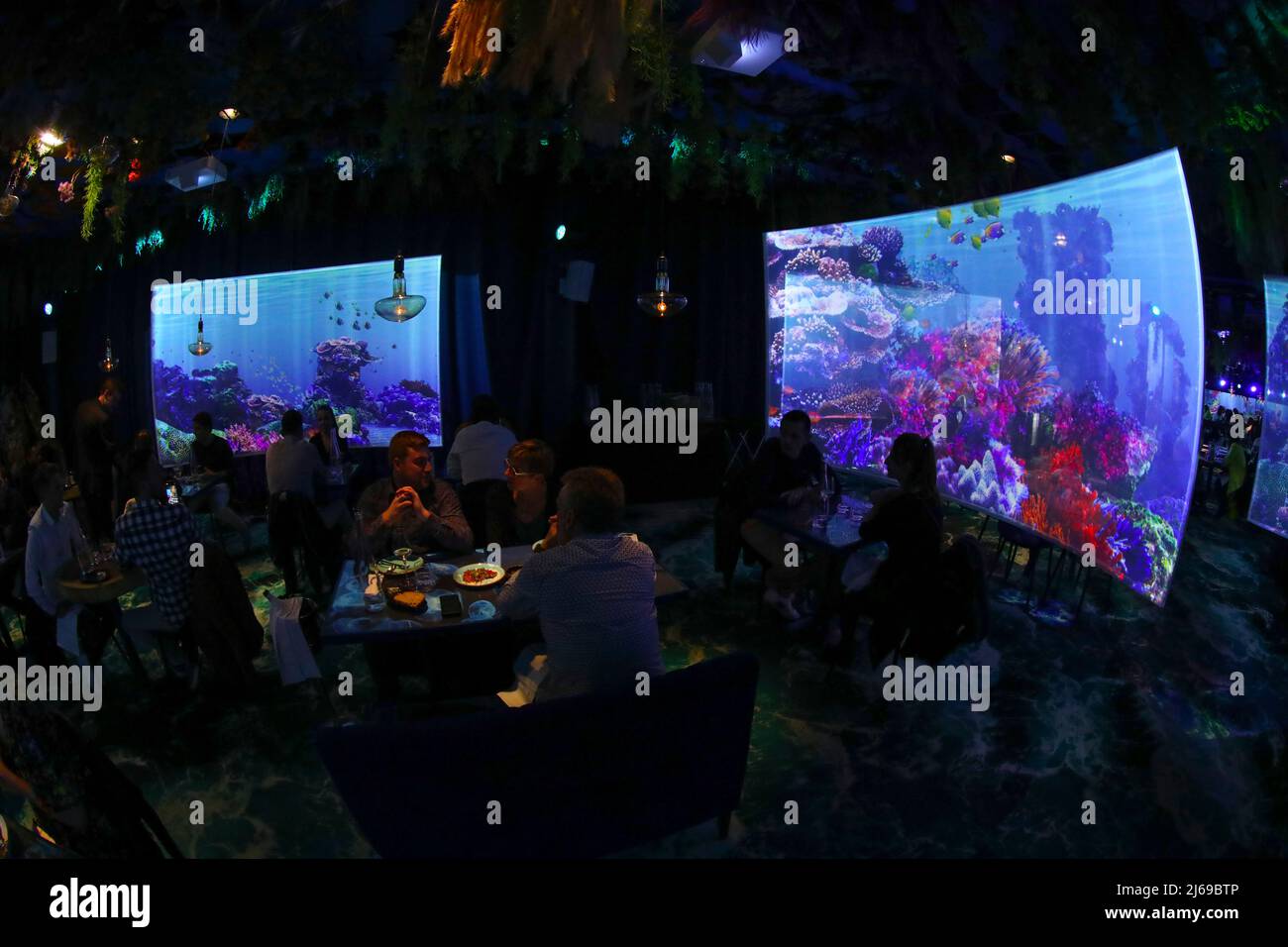 EPHEMERA THE FIRST IMMERSIVE RESTAURANT IN PARIS Stock Photo - Alamy