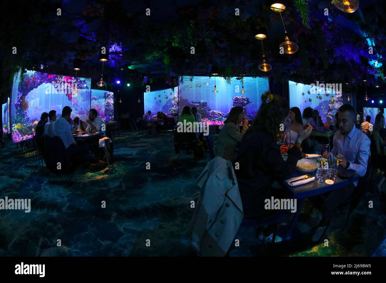 EPHEMERA THE FIRST IMMERSIVE RESTAURANT IN PARIS Stock Photo - Alamy