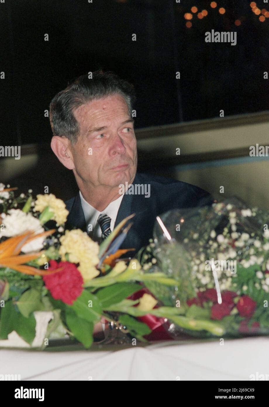King Michael I of Romania in Los Angeles, CA, USA, January 1988 Stock ...