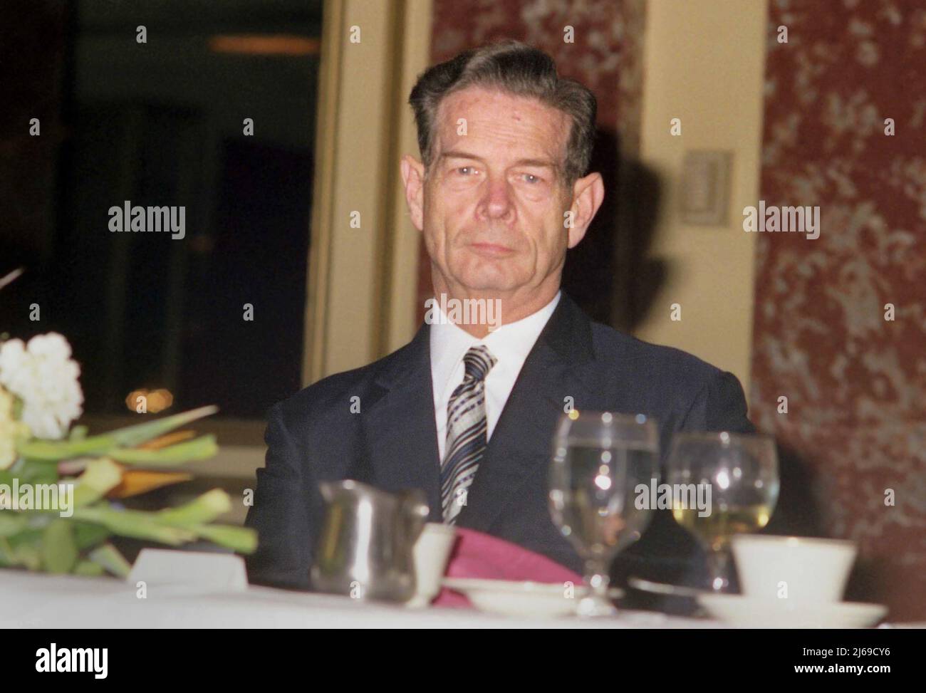 King Michael I of Romania in Los Angeles, CA, USA, January 1988 Stock ...