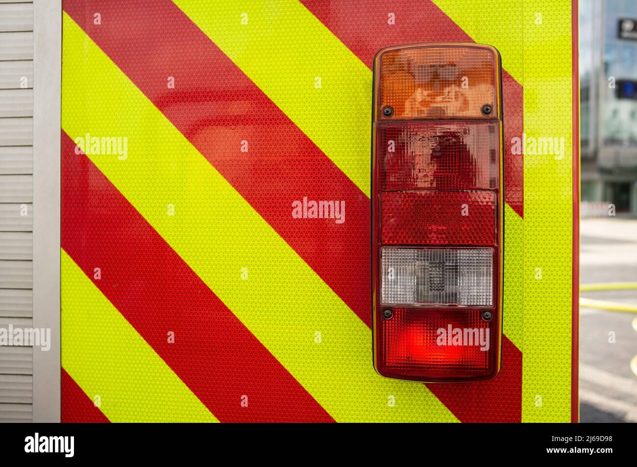 Firetruck driving fast hi-res stock photography and images - Alamy