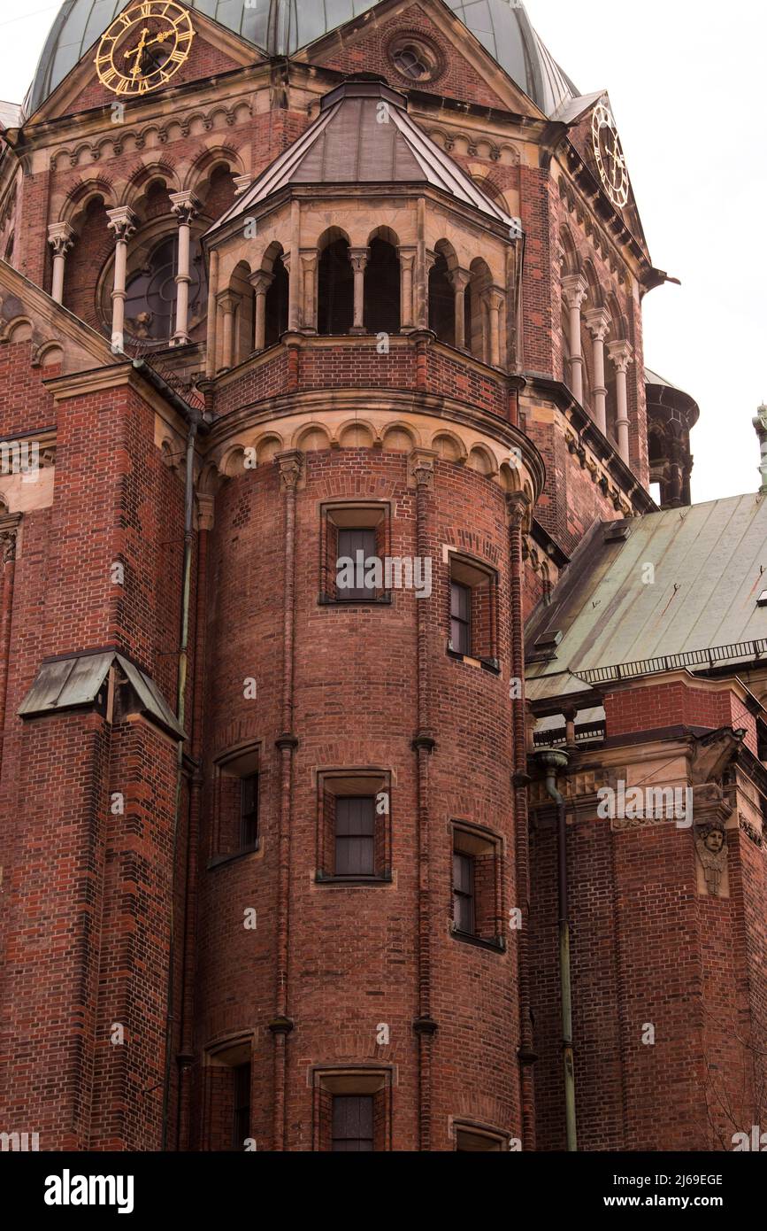 Munich,Germany, April 27,2022: St. Luke's Church is the largest ...