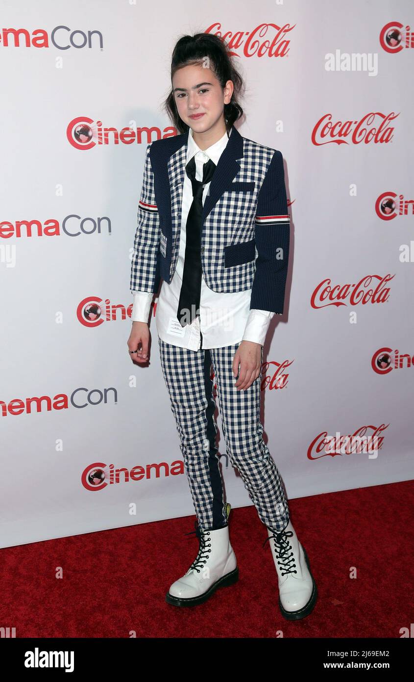 Las Vegas, USA. 28th Apr, 2022. Abby Ryder Fortson at arrivals for ...