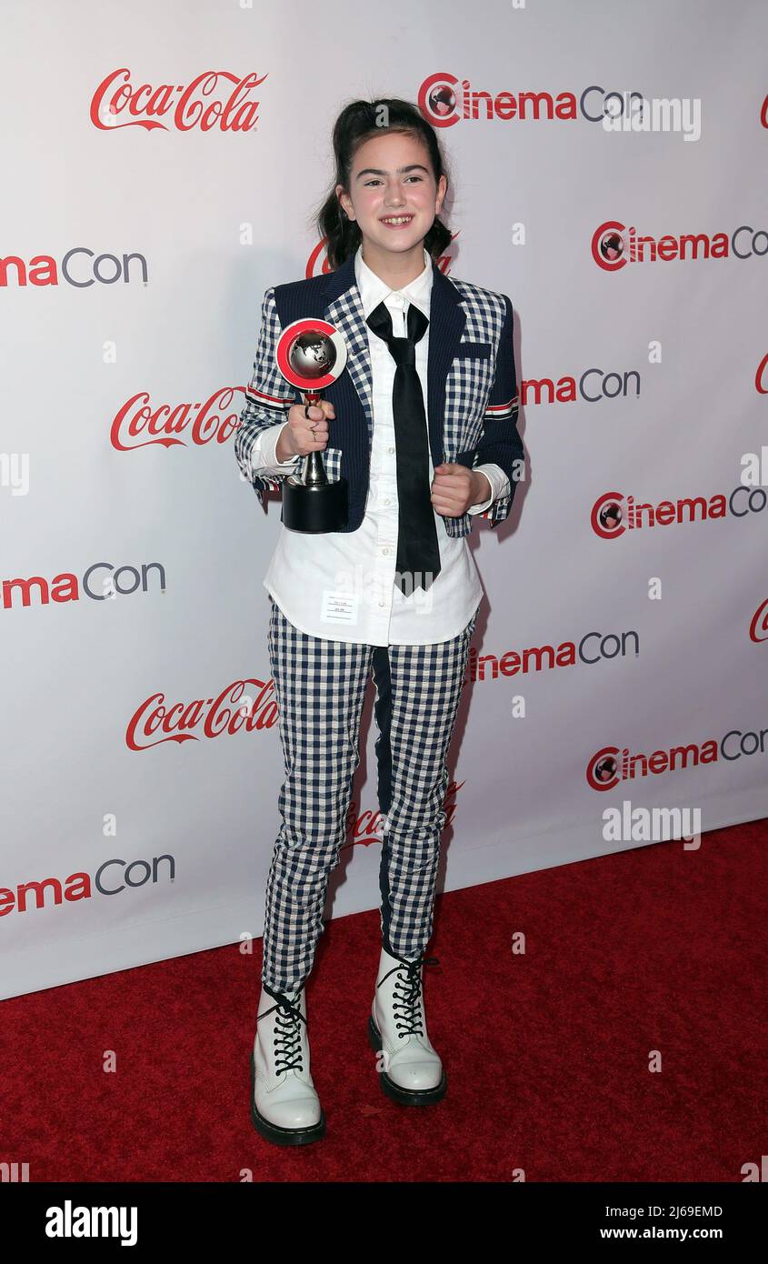 Las Vegas, USA. 28th Apr, 2022. Abby Ryder Fortson at arrivals for ...