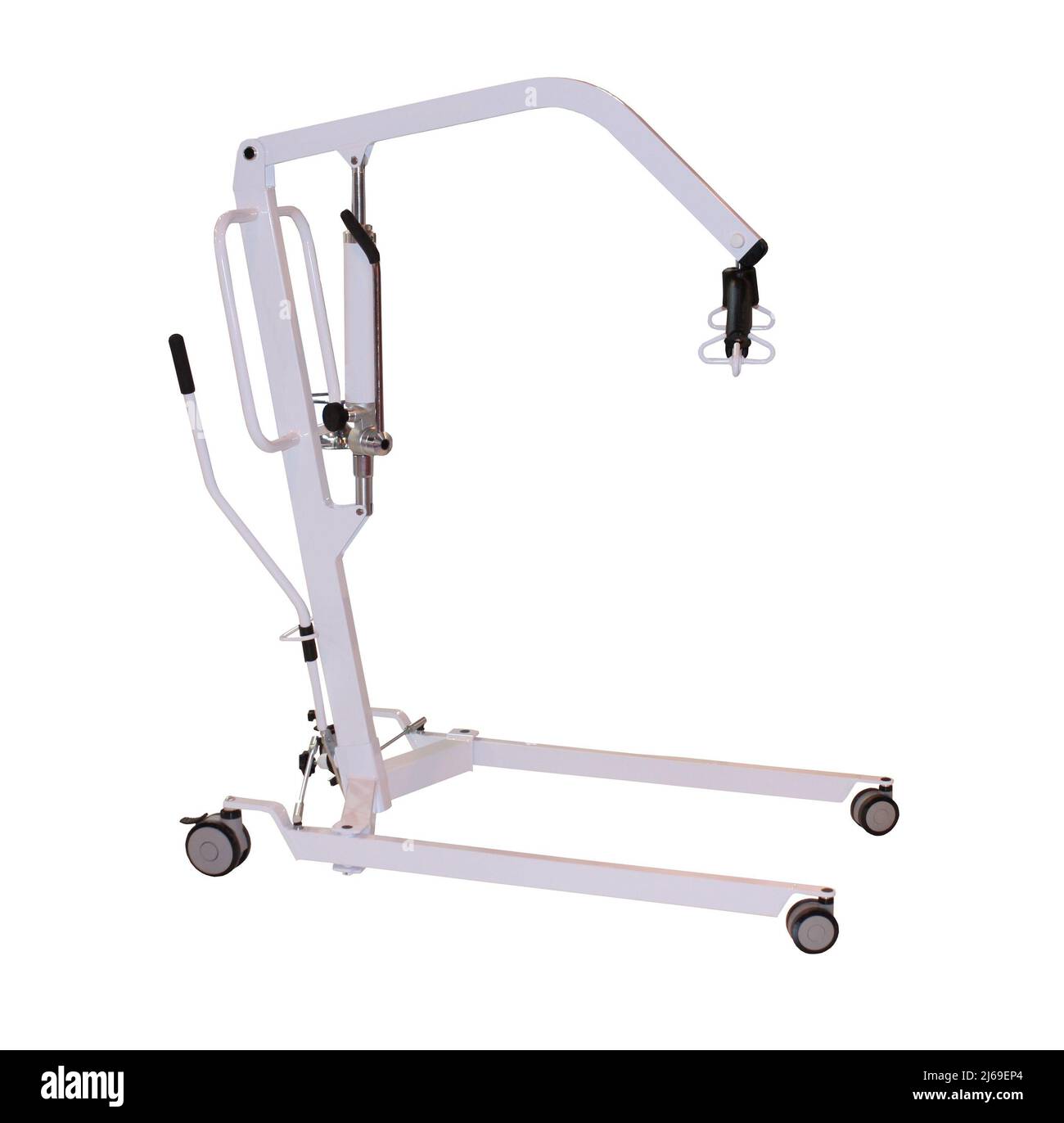 A Disability Hoist for Lifting a Person Stock Photo - Alamy