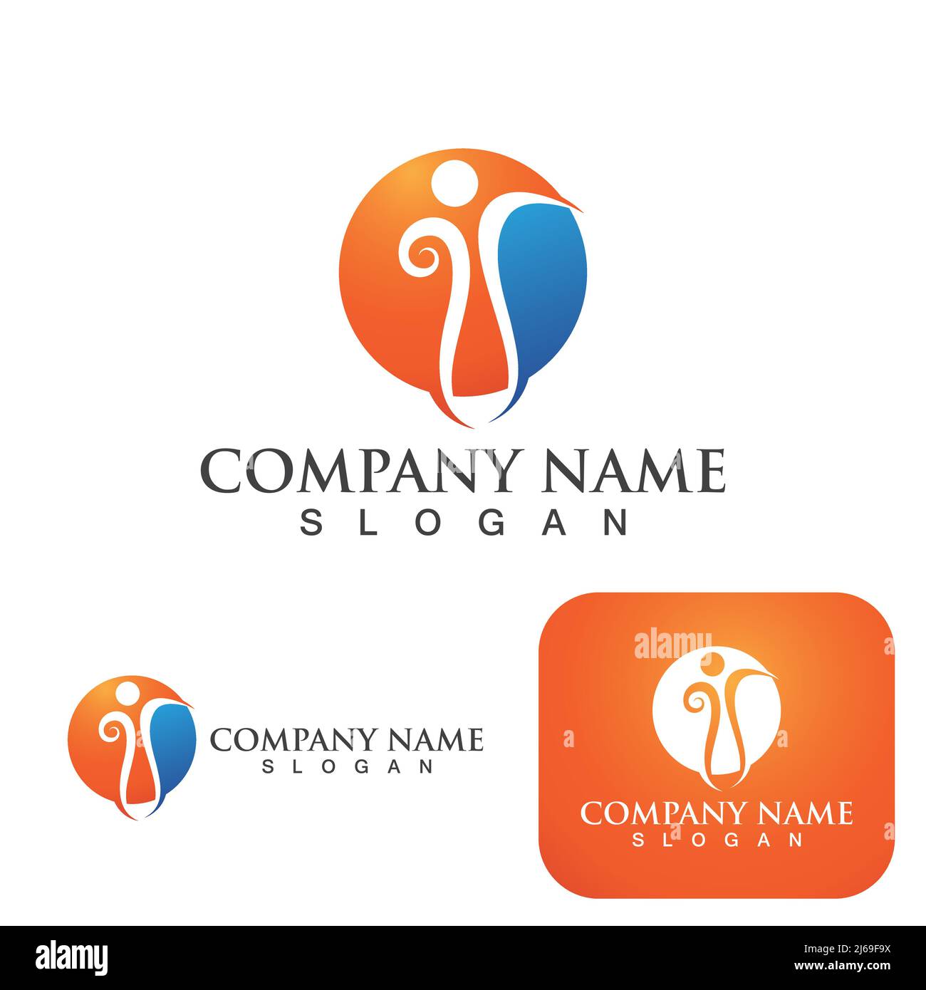 Health logo sign illustration vector design Stock Vector Image & Art ...