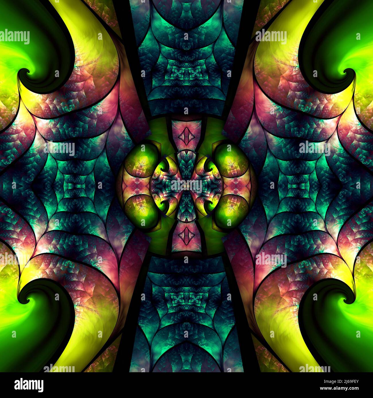 Simple fractal hi-res stock photography and images - Alamy